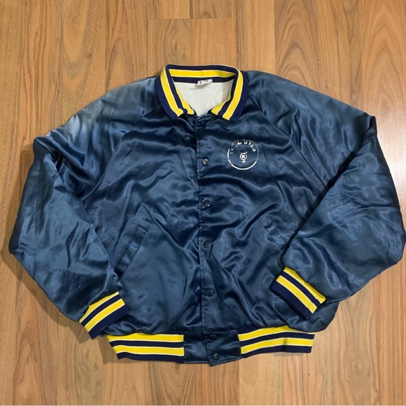 Vintage | Jackets & Coats | Vintage 8s Kennecott Copper Team Utah Satin ...